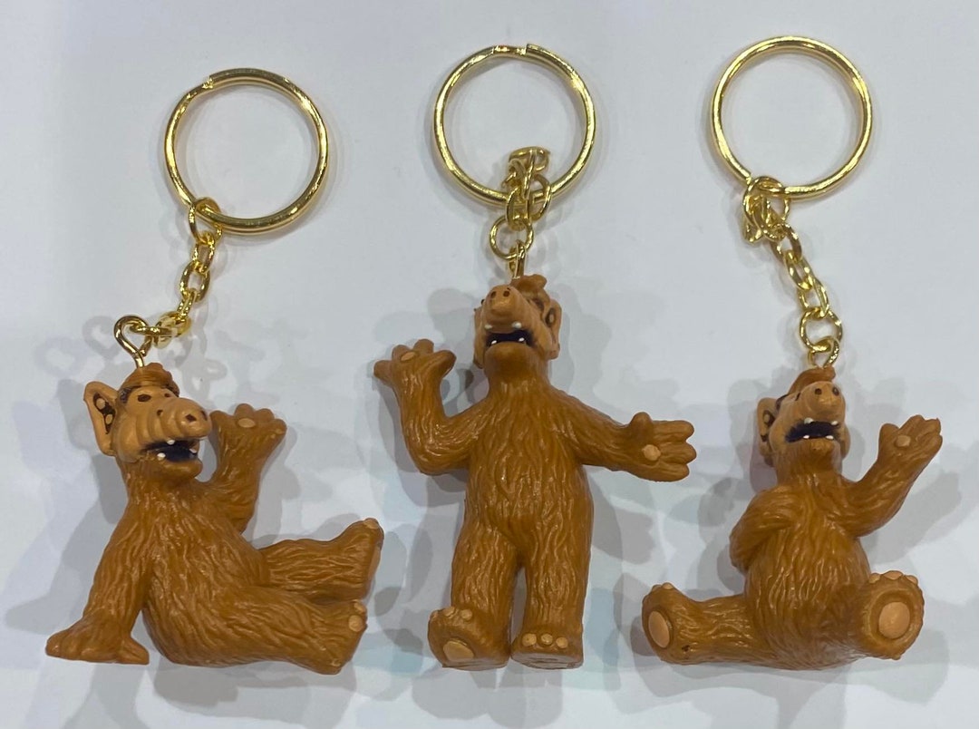 ALF Set of 3 Vintage 1987 RUSS Keychains - Unused Store Stock! - Etsy