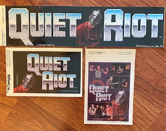 Quiet Riot Poster - Etsy