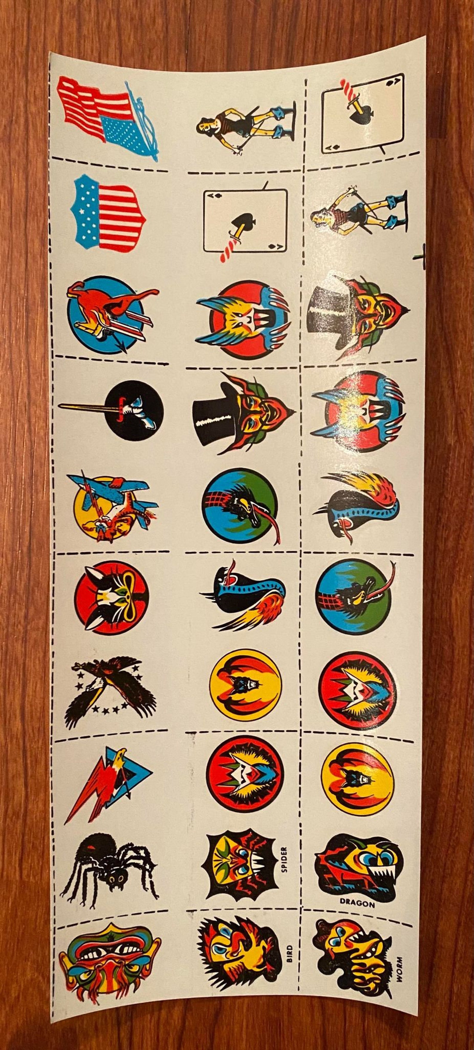 Vintage Sheet of Impko Water Decals - Your Choice - Old Warehouse Stock ...