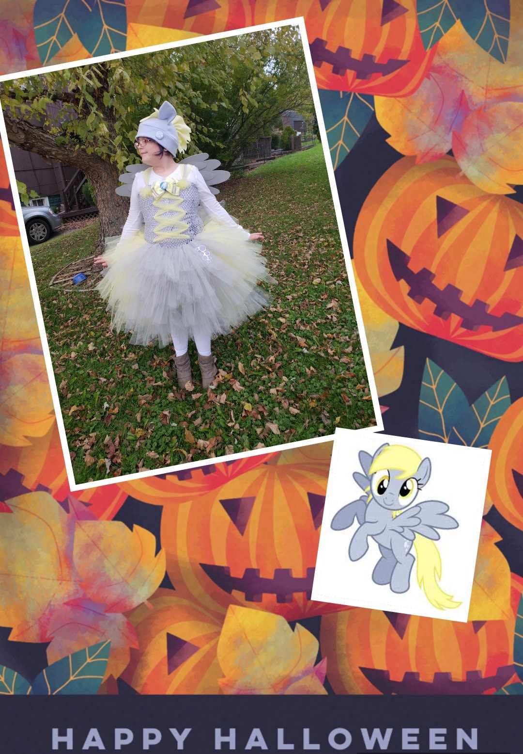 My Little Pony Derpy Hooves "muffins" Inspired Girls/child Costume With ...
