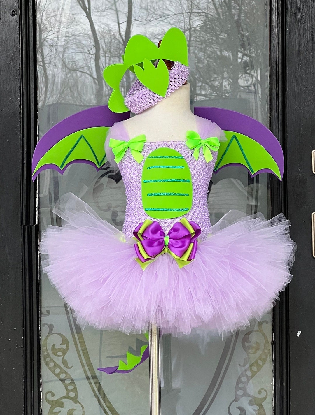Toddler / Child / Girls My Little Pony Inspired Spike the Dragon ...