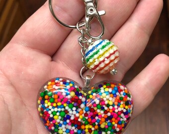 Candy keychain | Etsy