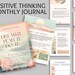 Mental Health Journal Digital Journal With Prompts Positive Thinking ...