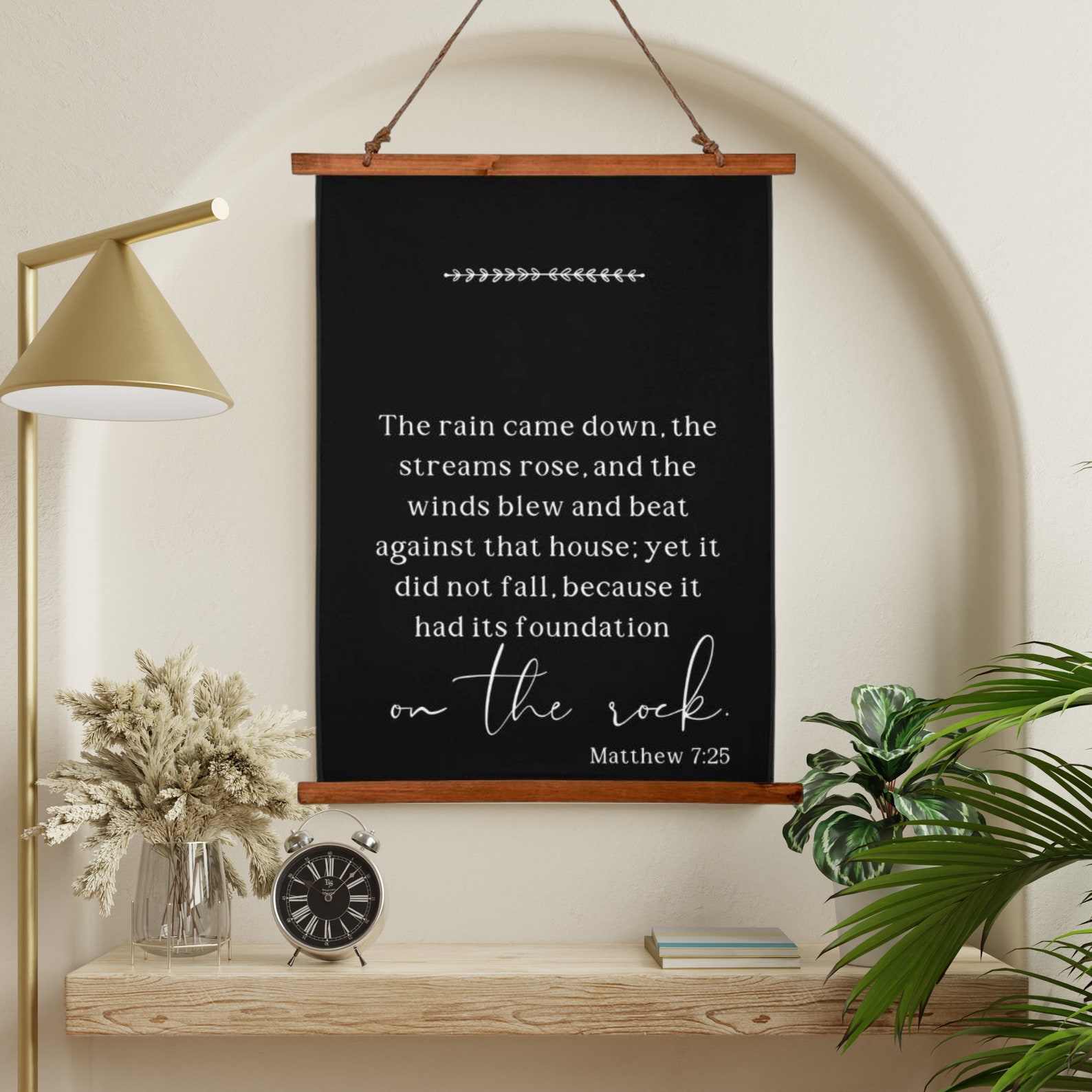 Christian Wall Art Farmhouse Style Wall Decor Bible Verse Prints Decor ...