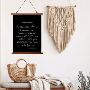 Christian Wall Art Farmhouse Style Wall Decor Bible Verse Prints Decor ...