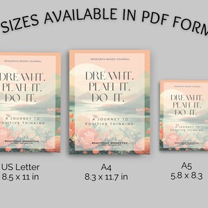 Mental Health Journal Digital Journal With Prompts Positive Thinking ...