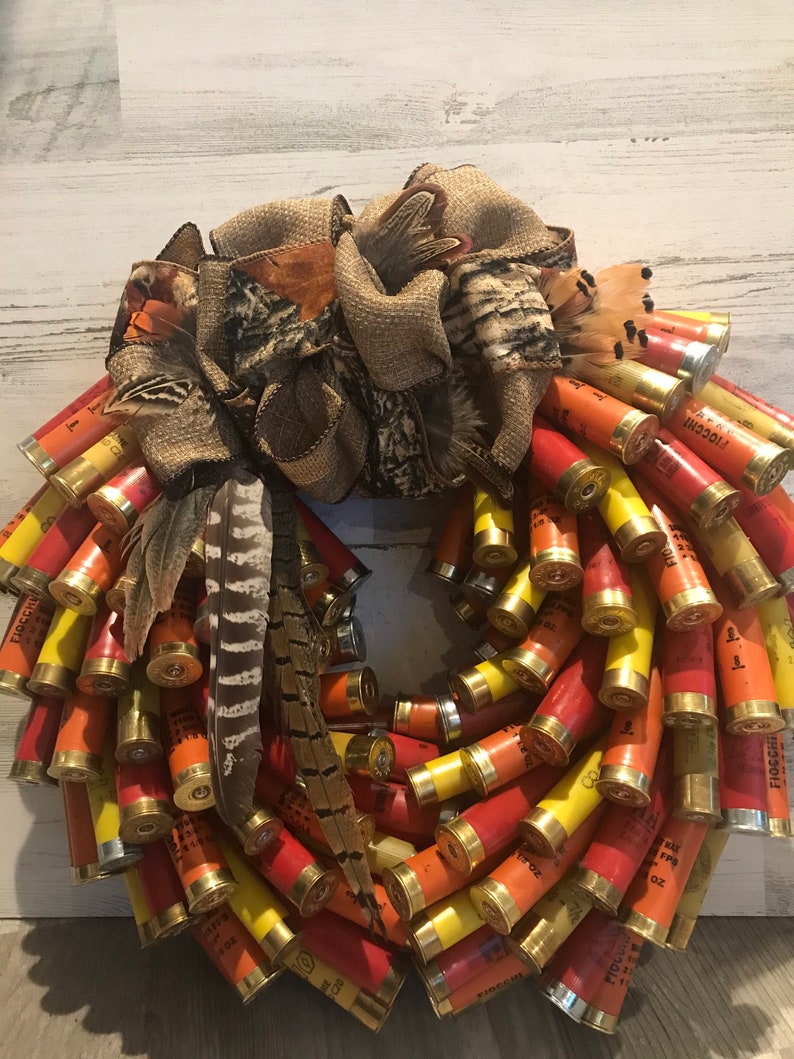 Fall Wreath Shells With Pheasant Feathers - Etsy