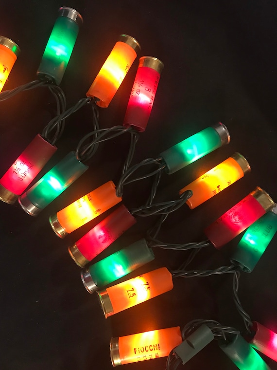 Shotgun Shell Christmas Lights