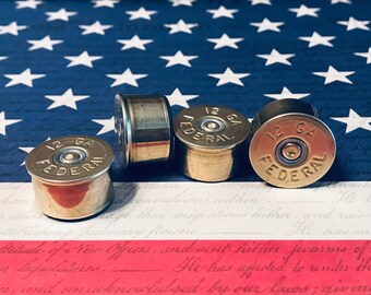 12 Gauge Shotgun Shell Magnets With Brass Heads lot of 5 Perfect for ...