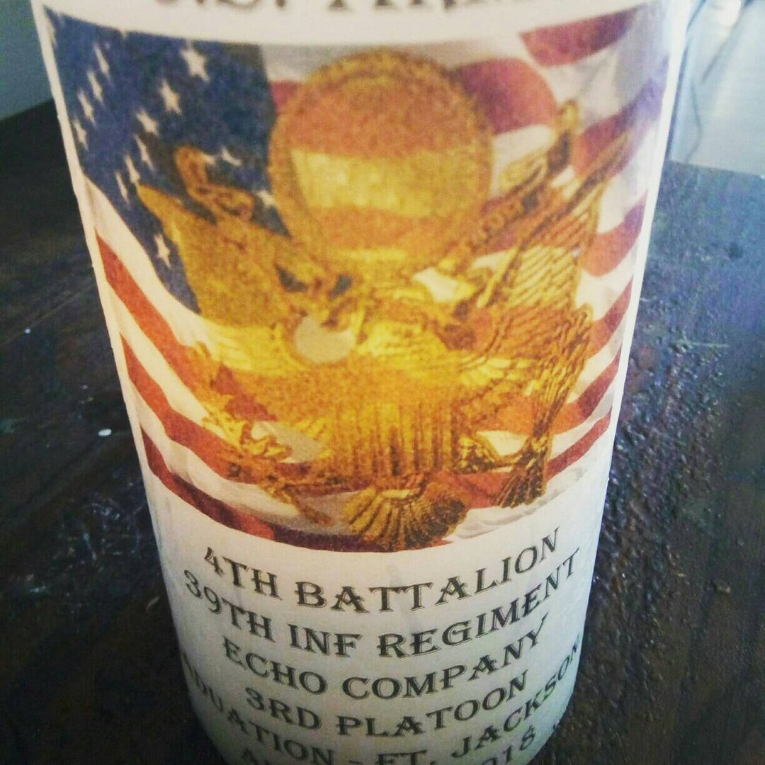 Army Forge Customizable Graduation Candle Celebrate the Journey to ...