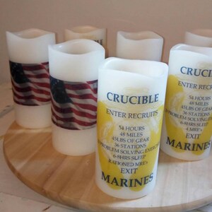 Crucible Candle DYI KIT Footprints & EGA Challenge Parris Island / San ...