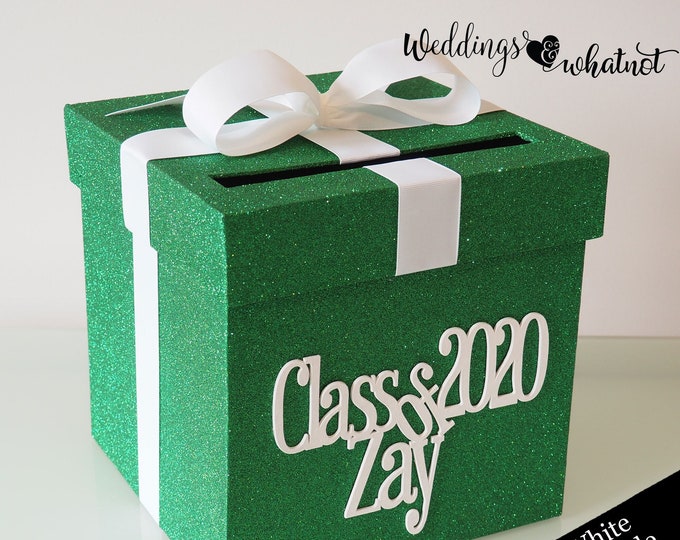 Graduation Card Box-choose Your Colors and Size- NOT a Ready to Ship ...