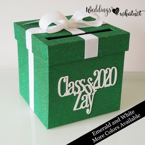 Graduation Card Box-choose Your Colors and Size- NOT a Ready to Ship ...