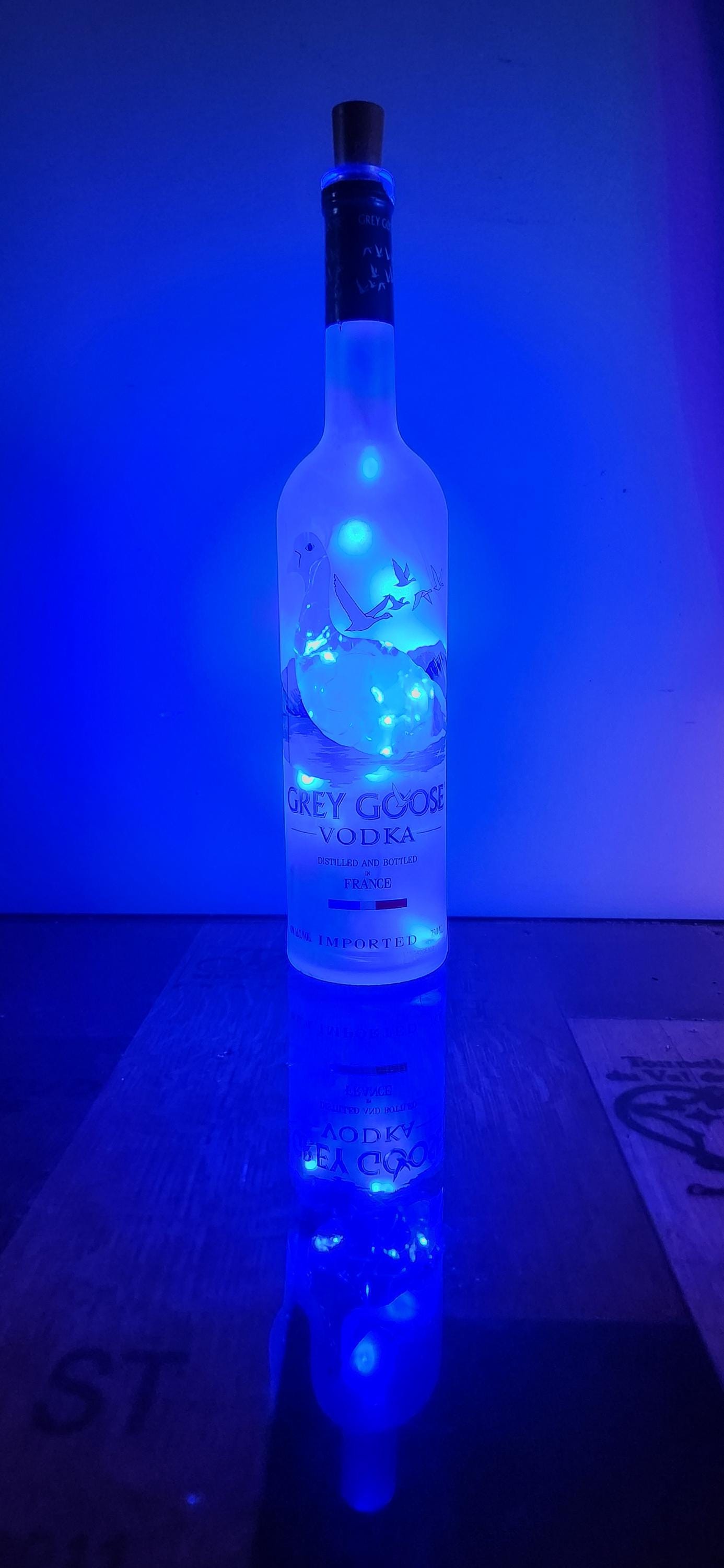 Upcycled Grey Goose Bottle String Lights: Bar Decor - Etsy