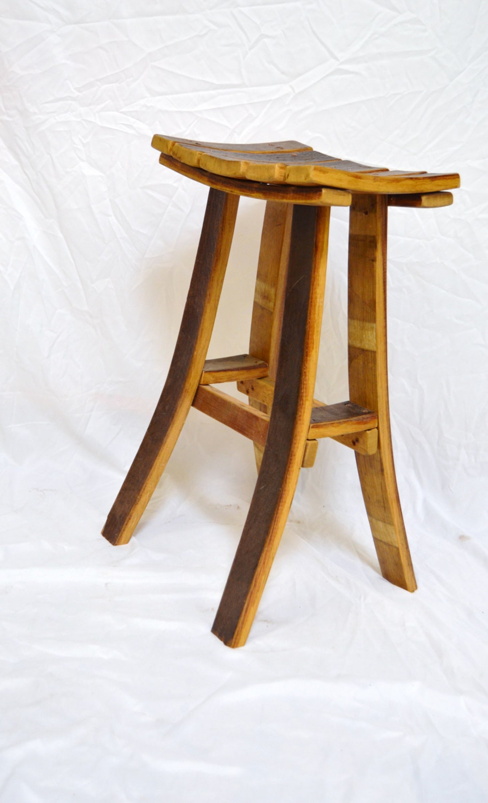 Wine Barrel Bar Stool - Etsy
