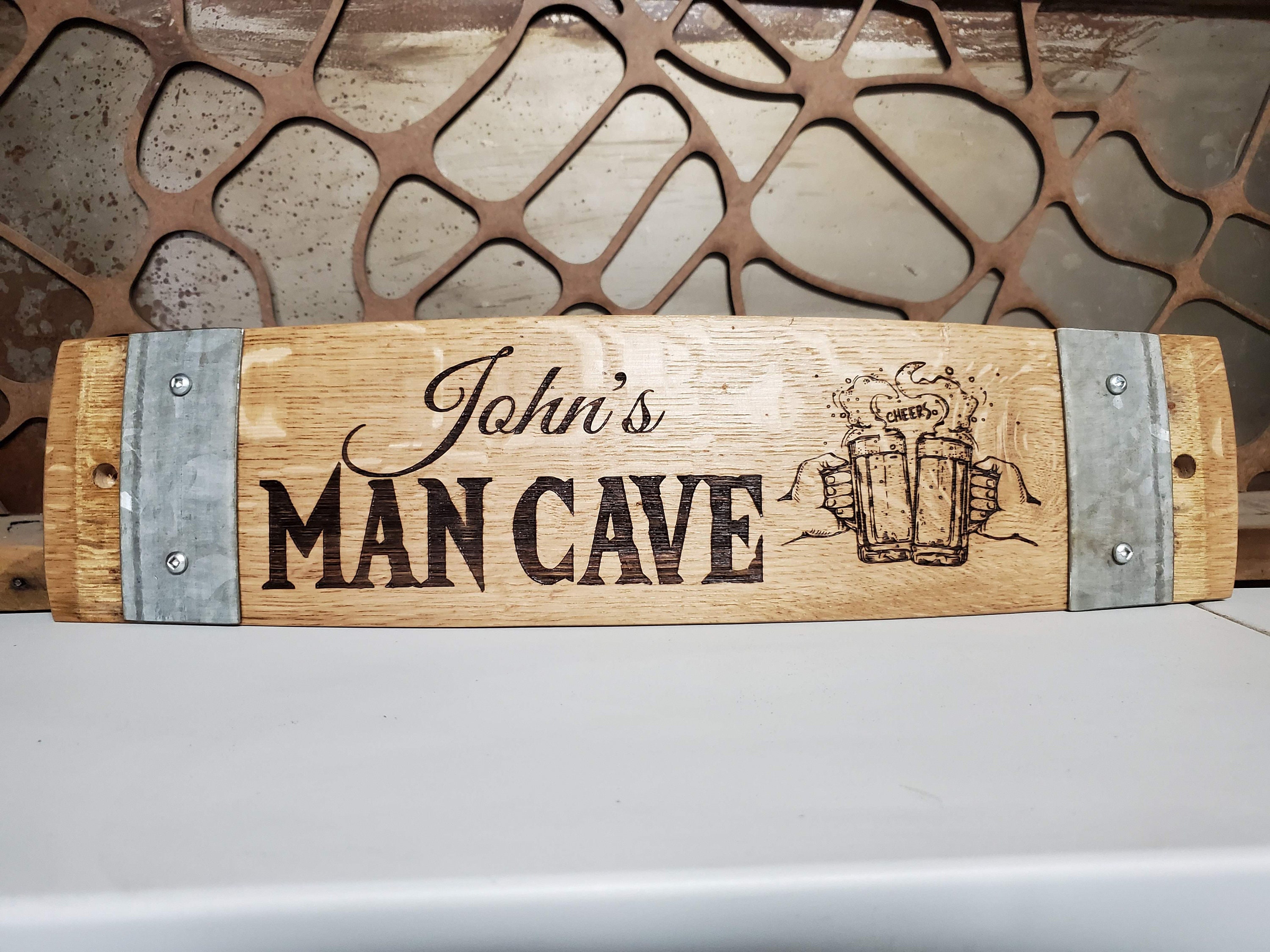Wine Barrel Stave Signs/man Cave/personalized/laser | Etsy