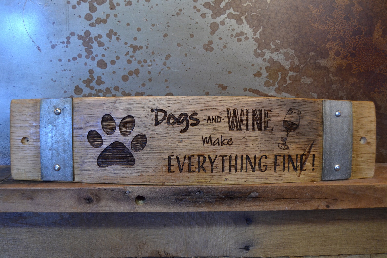 Wine Barrel Stave Signs/sayings/personalized/laser Engraved/gift Ideas ...
