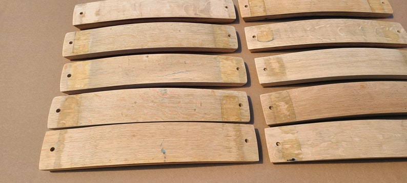 Reclaimed Wine Barrel Staves: Napa White Oak, DIY Craft Wood - Etsy