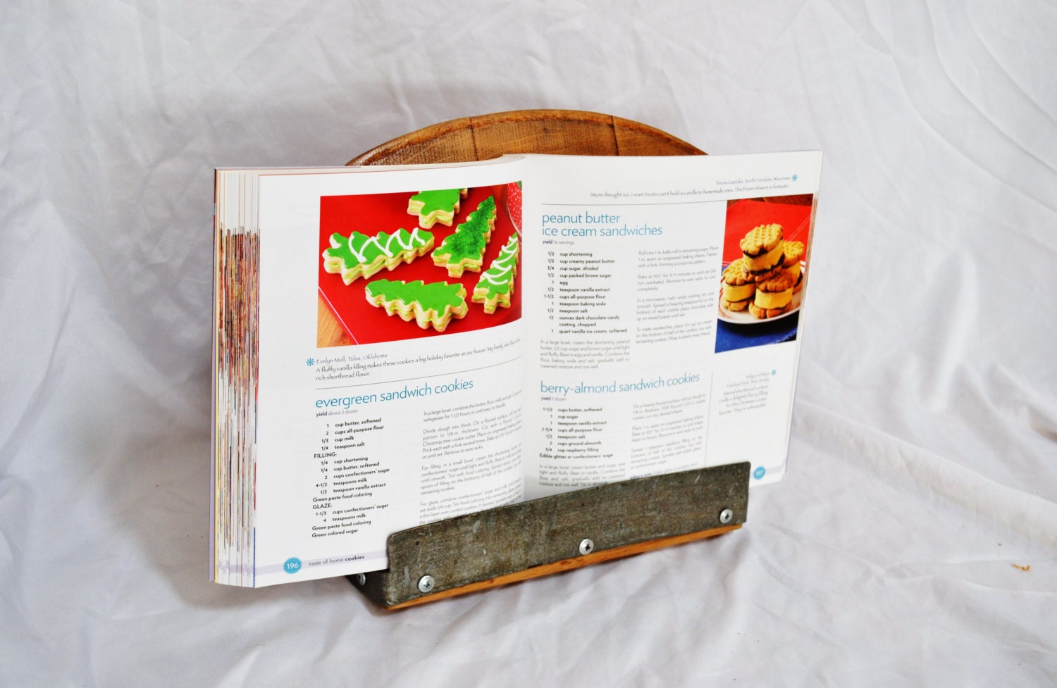 Ipad/cook Book Display - Etsy