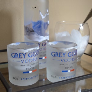 6 Grey Goose Rocks Glasses - Etsy