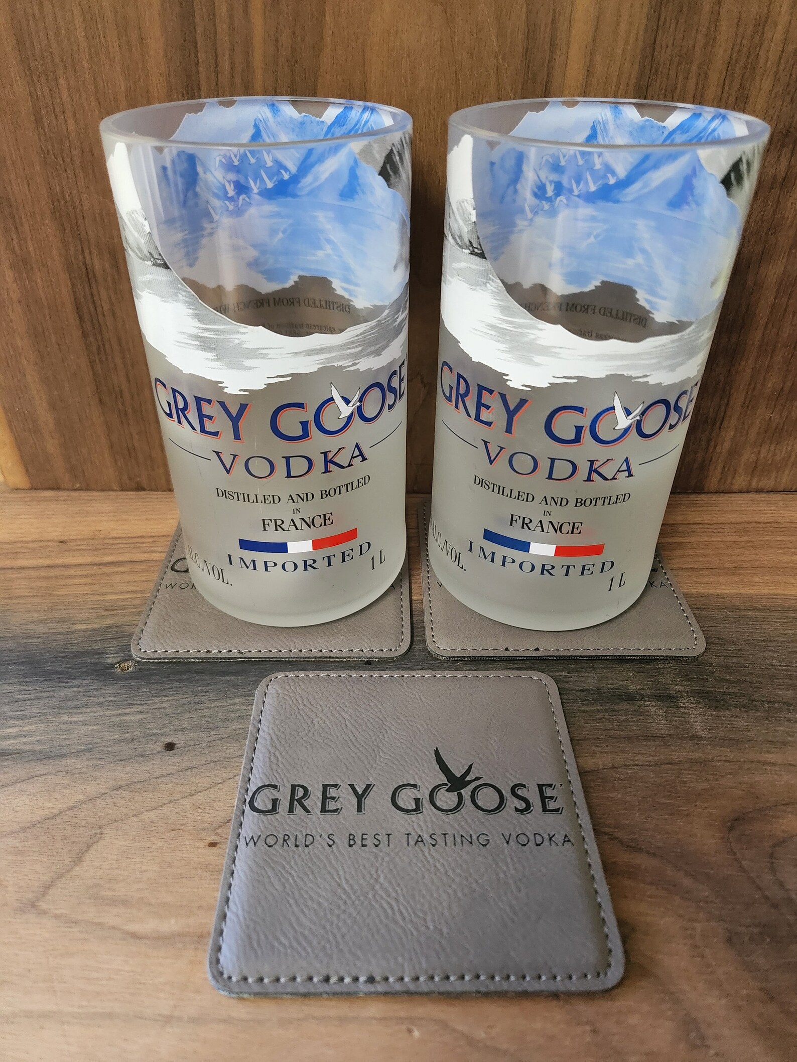 4 Grey Goose Tumbler Drinking Glasses - Etsy