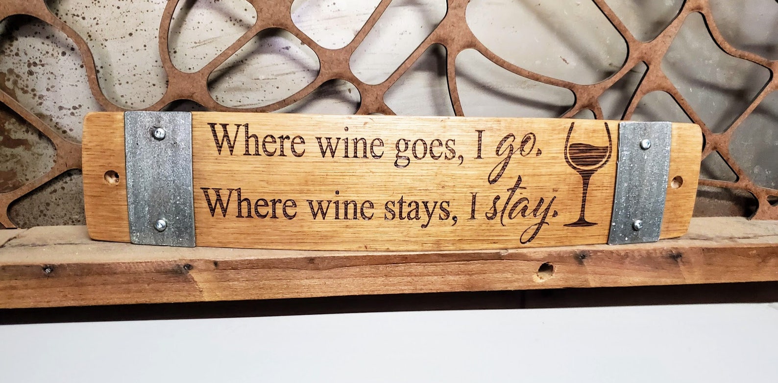 Wine Barrel Stave Signs/sayings/personalized/laser Engraved/gift Ideas ...