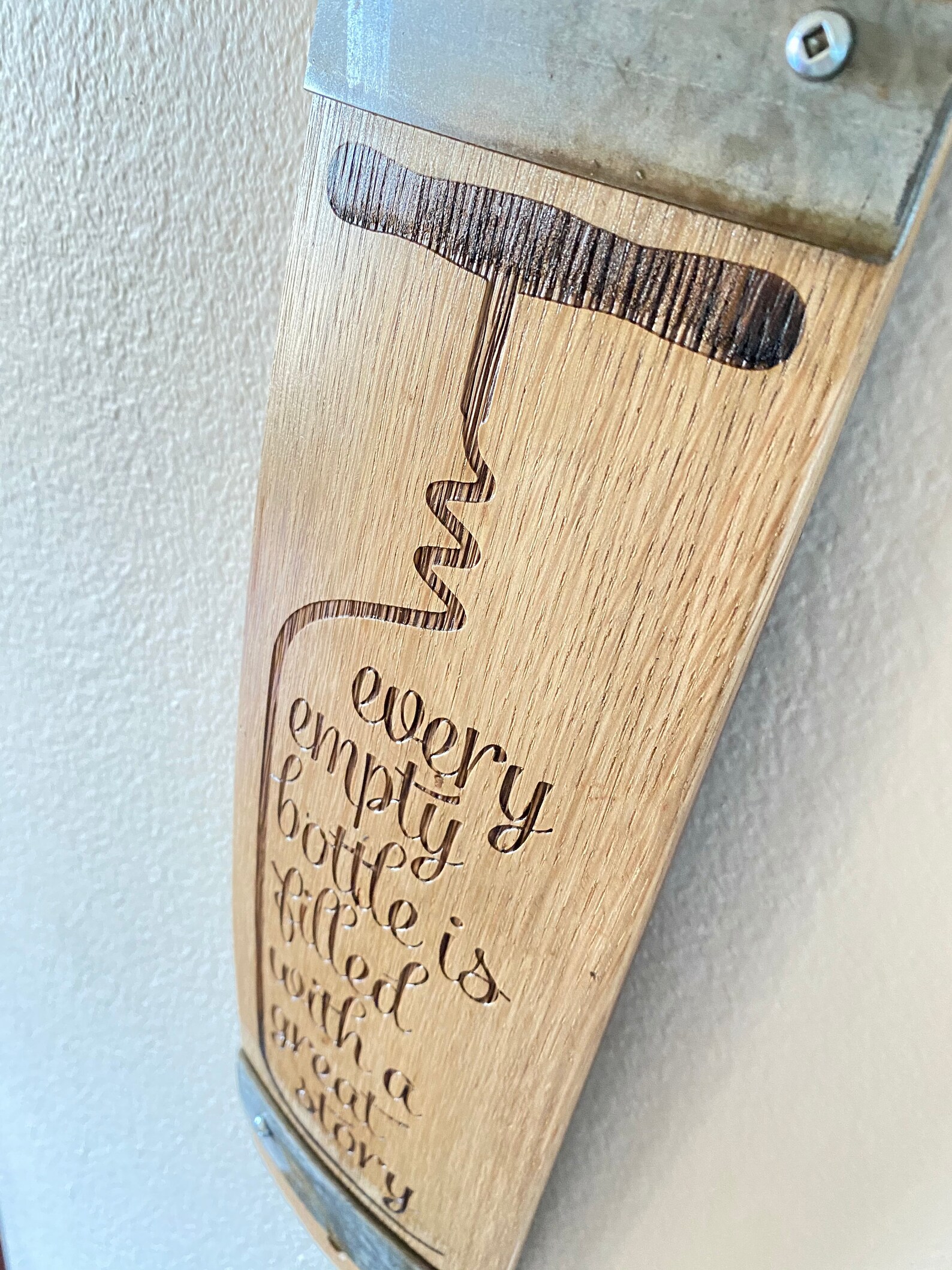 Wine Barrel Stave Signs/sayings/personalized/laser Engraved/gift Ideas ...