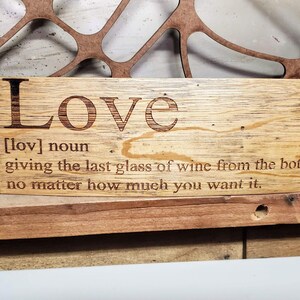 Wine Barrel Stave Signs/sayings/personalized/laser Engraved/gift Ideas ...