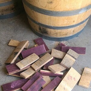 SALE Wine Barrel Stave/ Stave Pieces/ Cut Barrel Staves/ Wood Scraps ...