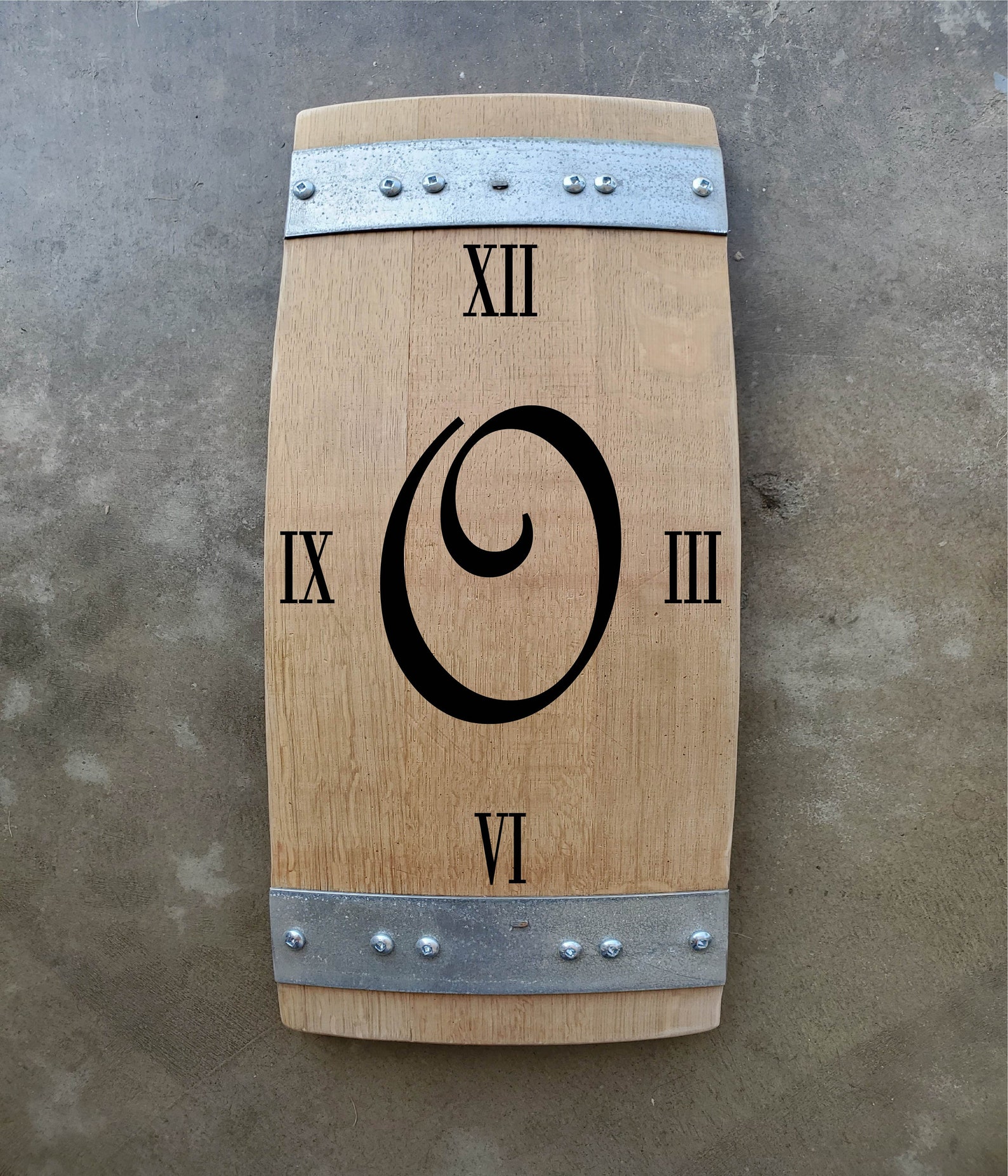 Custom Wine Barrel Stave Clock/laser - Etsy