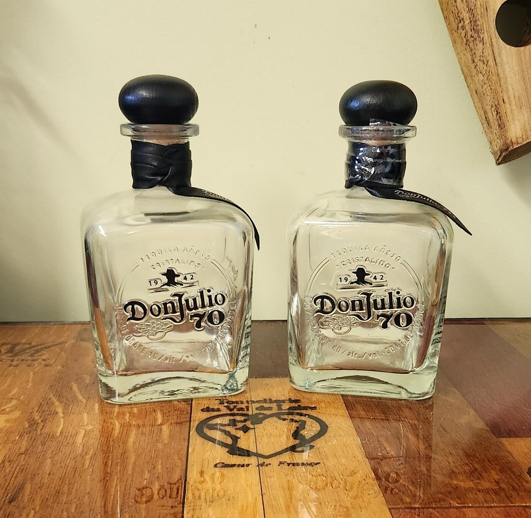 Don Julio 70th Anniversary Tequila Empty Bottle - Etsy
