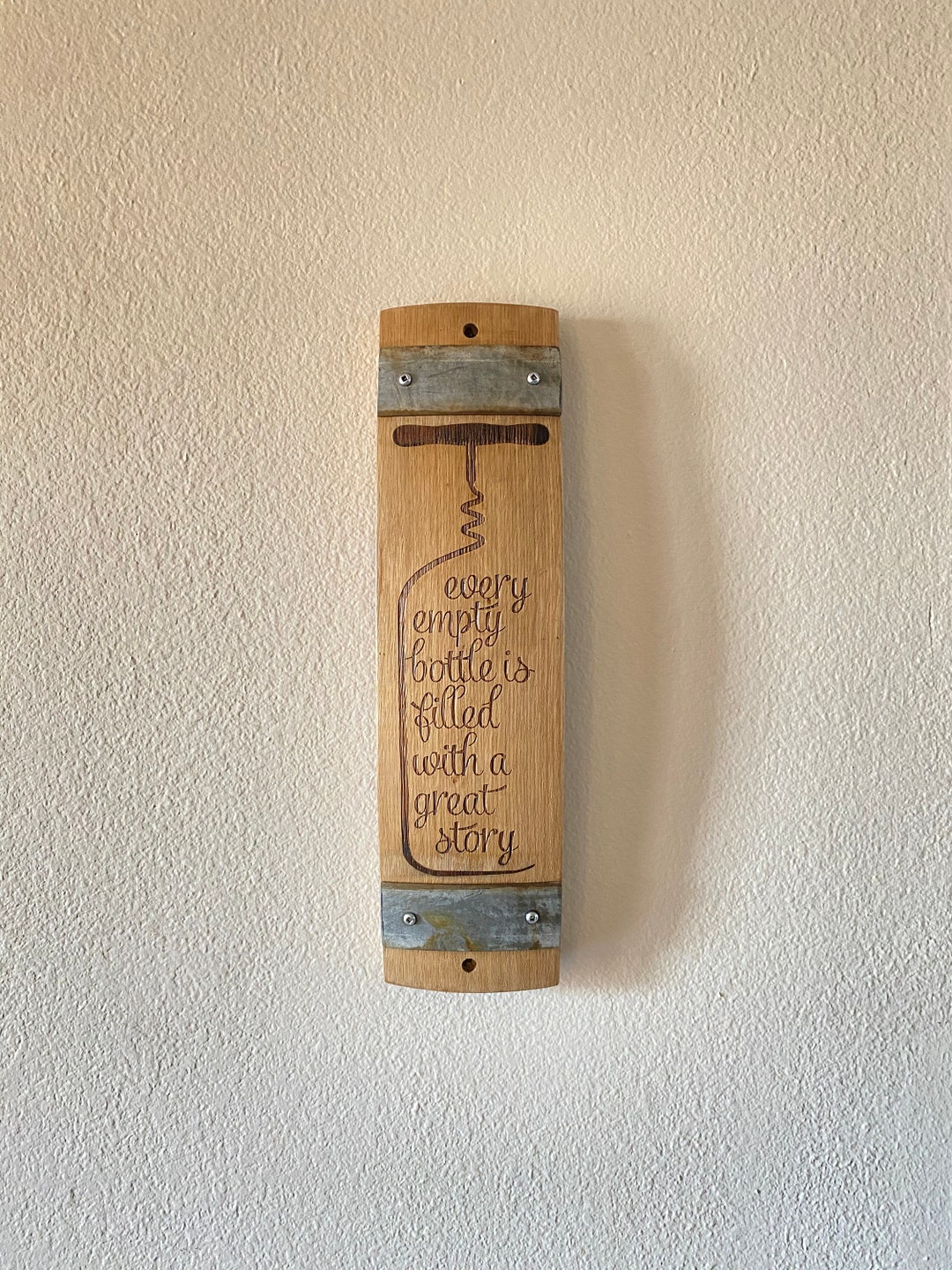 Wine Barrel Stave Signs/sayings/personalized/laser Engraved/gift Ideas ...