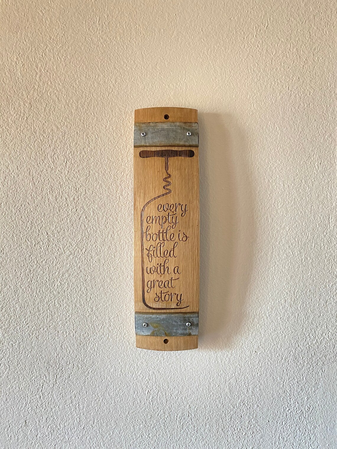 Wine Barrel Stave Signs/sayings/personalized/laser Engraved/gift Ideas ...