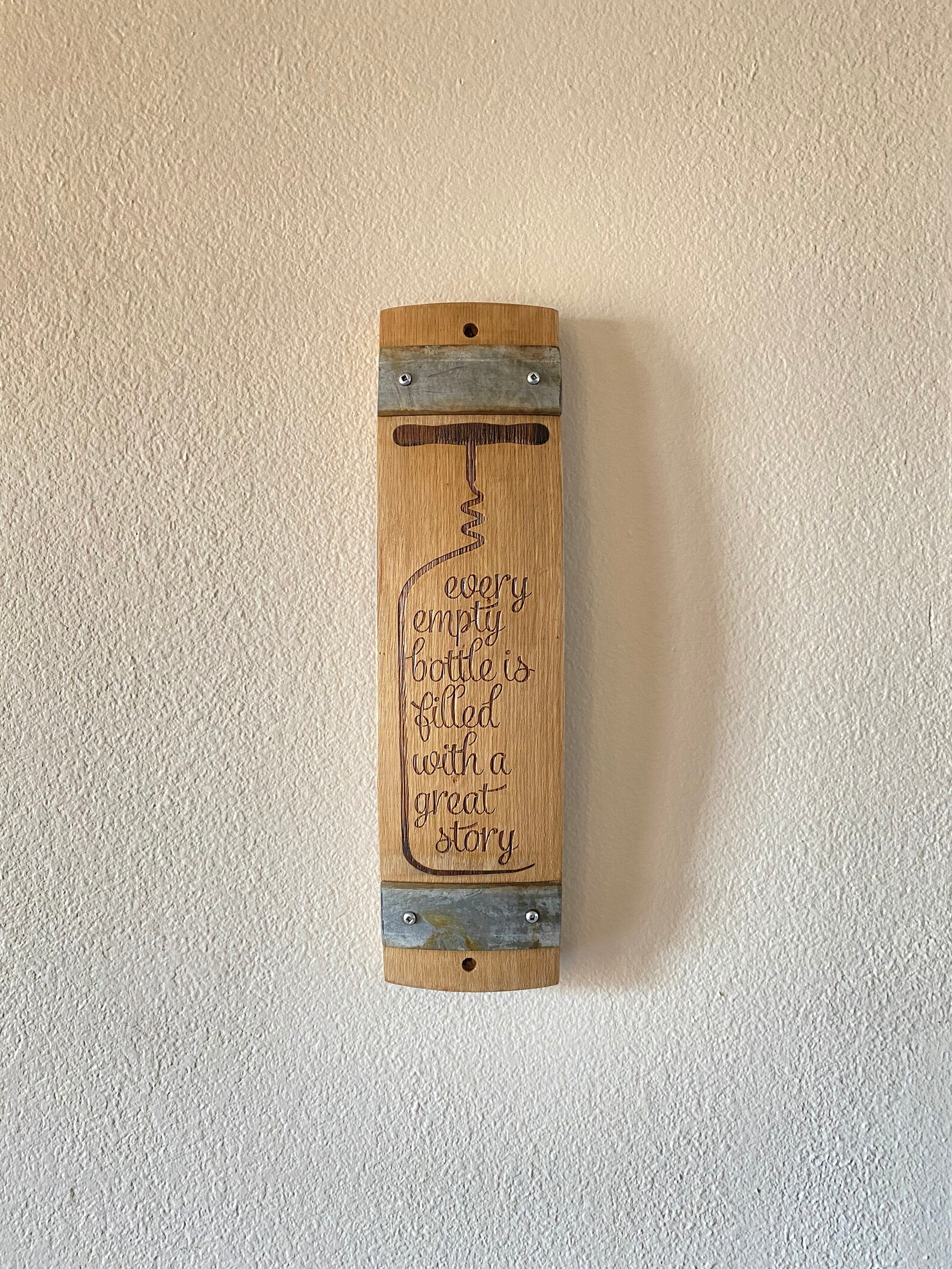 Wine Barrel Stave Signs/sayings/personalized/laser Engraved/gift Ideas ...