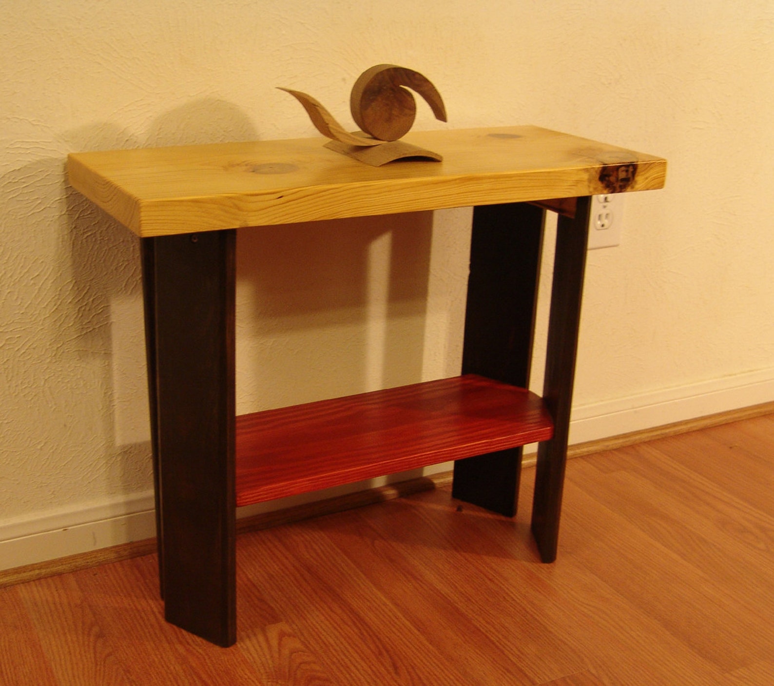 Wooden Side Table - Etsy