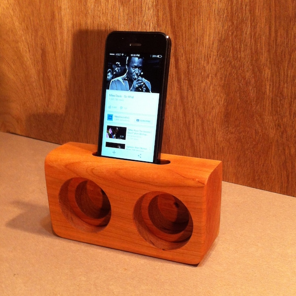 Wooden Phone Speaker - Etsy