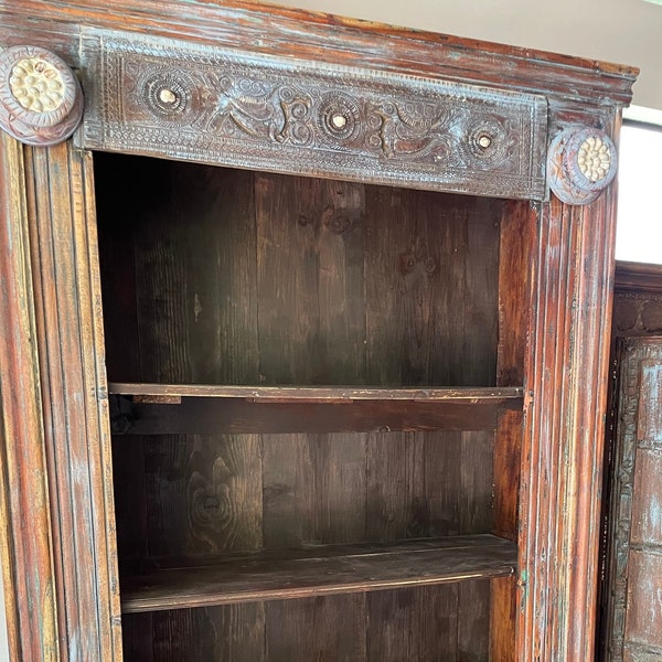 Reclaimed Wood Bookcase - Etsy