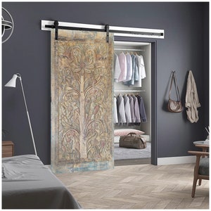 Magical Blessings Barn Door, Boho Barndoors, Farmhouse Door, Tree of ...