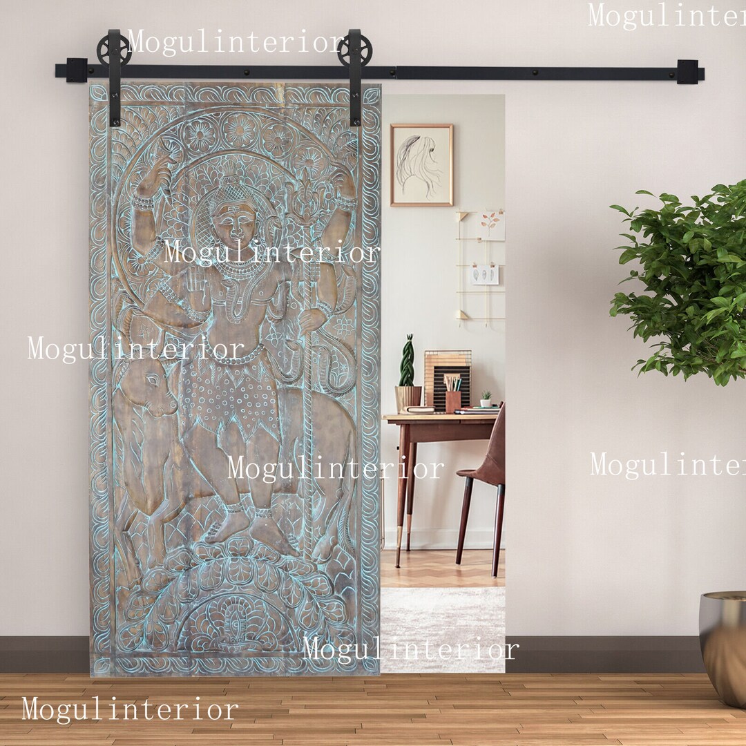 Vintage Standing Shiva Wall Panel, Shiva With Nandi Wall Art, Custom ...