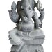 PRE Order-natural Stone Ganesha Garden Statue Handcarved Granite Stone ...