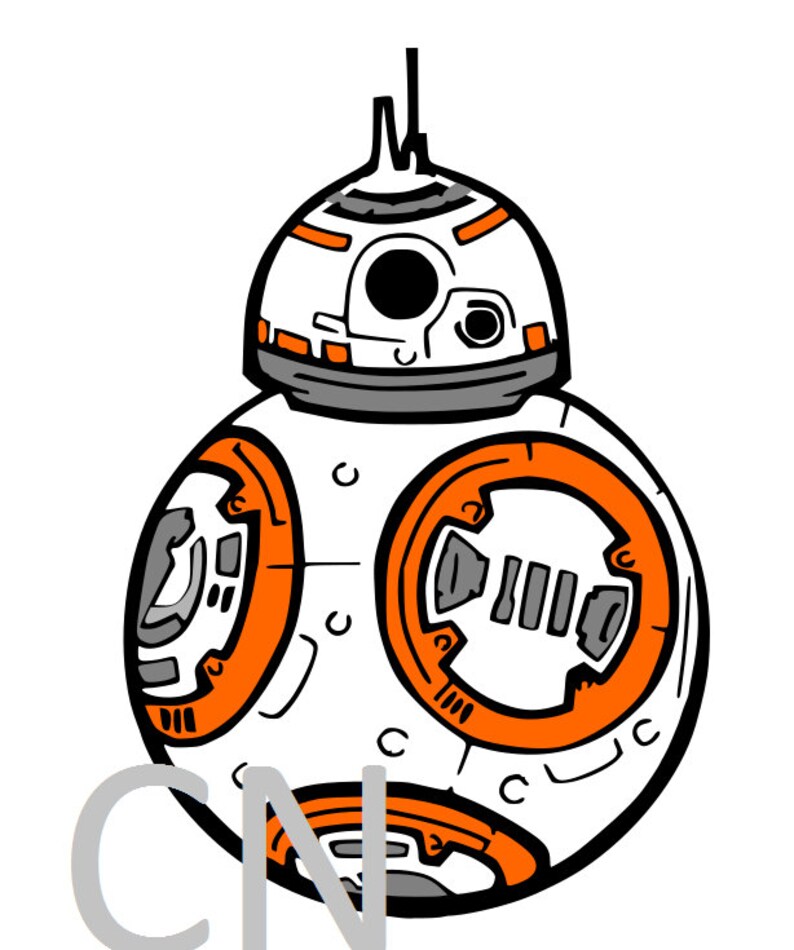BB8 Star Wars SVG | Etsy