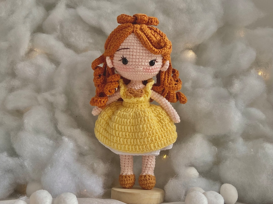 Handmade Bella Crochet Doll Finished | Adorable Amigurumi Toy | Perfect ...