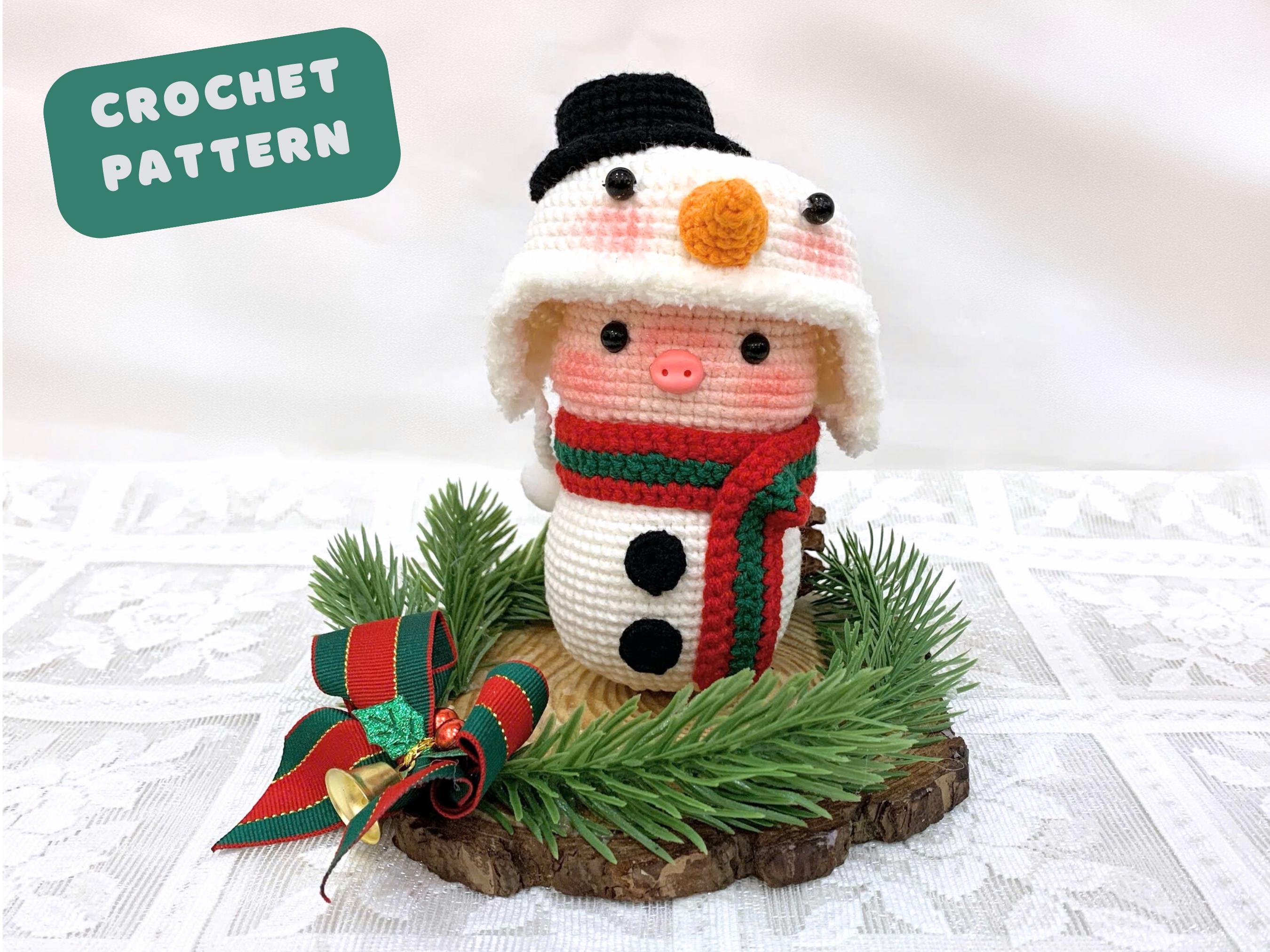Red & Green Cuties Christmas Ornaments Crochet Pattern- COMBO 3 - Etsy