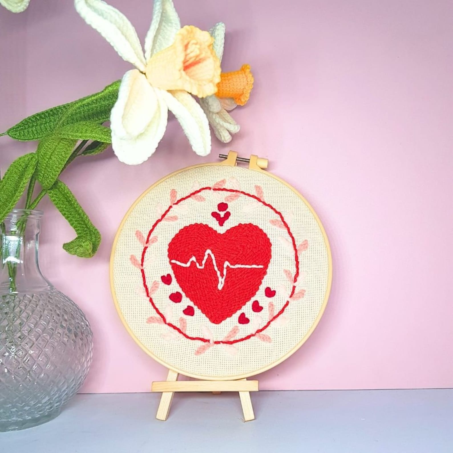 DIY Punch Needle Kit for All Ages 5 Complete Needlepoint Tool Set With ...