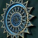 Beautiful 5 Layer Wood Solar Eclipse Mandala, Sun and Moon Decor ...