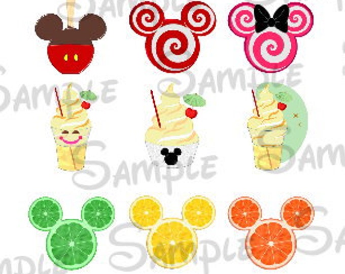 DIS Food Treats 1 Bottle Cap 4 X 6 Image Sheet - Etsy