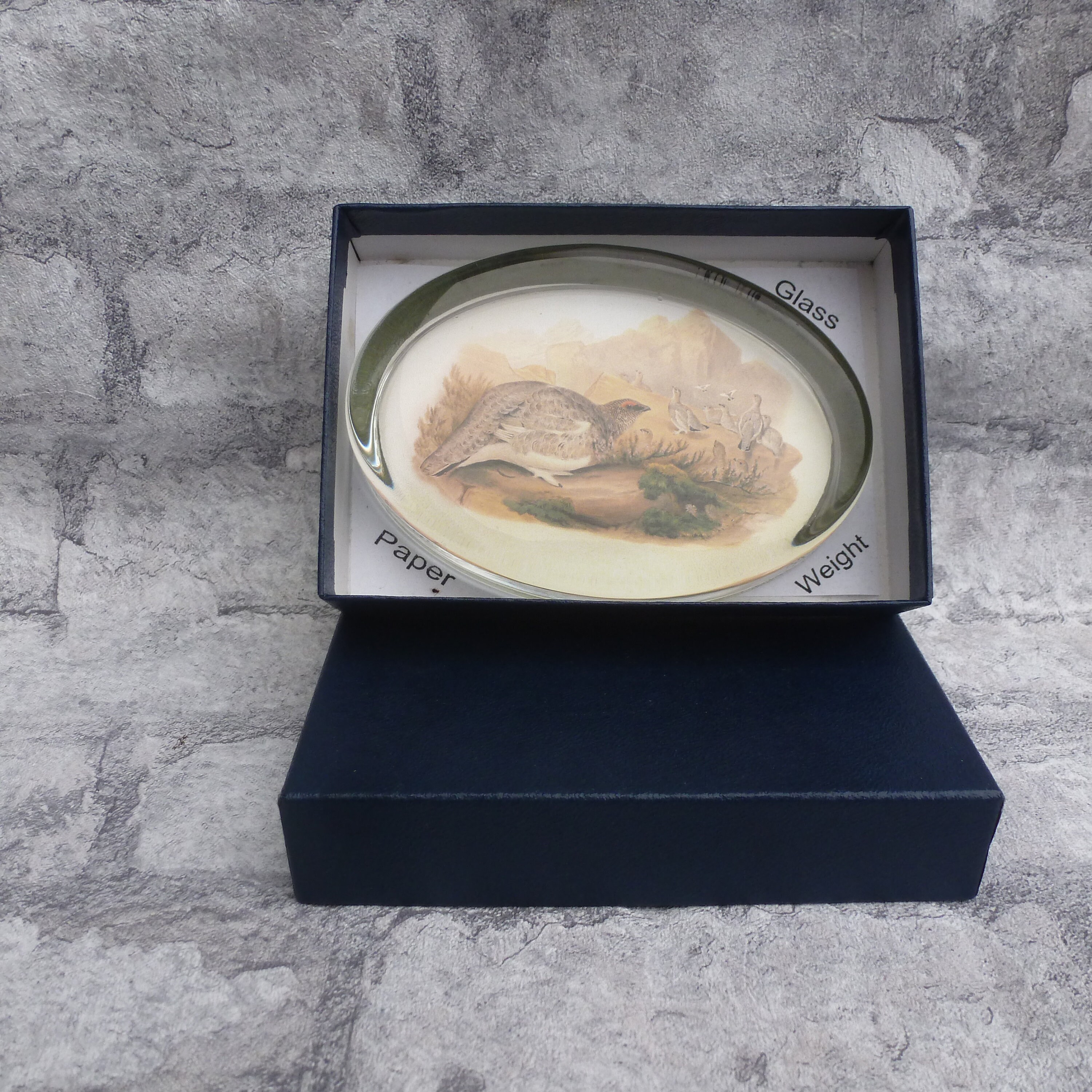 Collectibles Bird Grouse game glass paperweight Made in England 90s ...