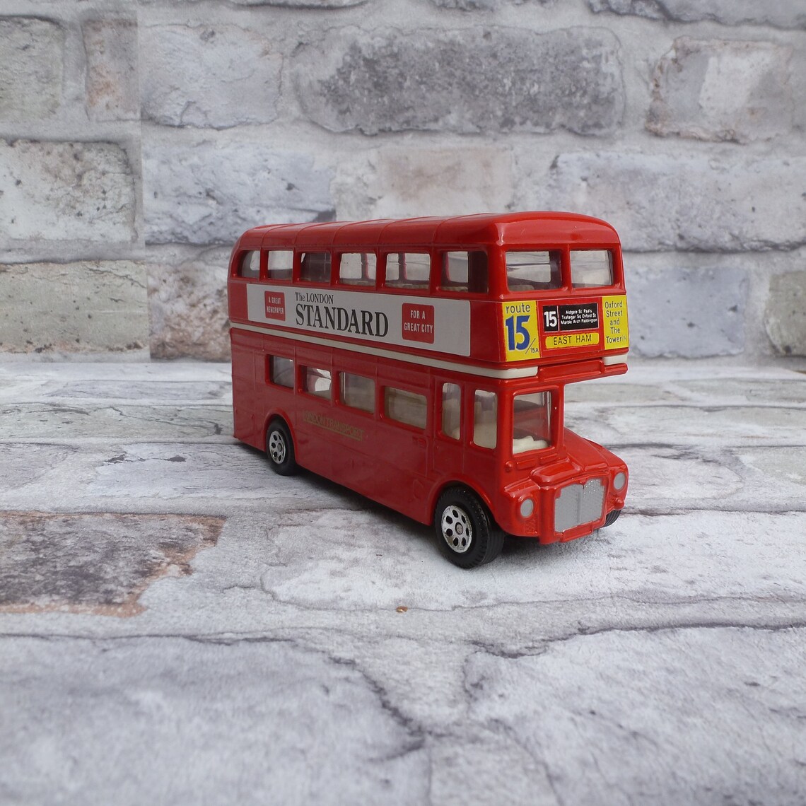 Red London Bus Routemaster Corgi Model Vehicle British - Etsy