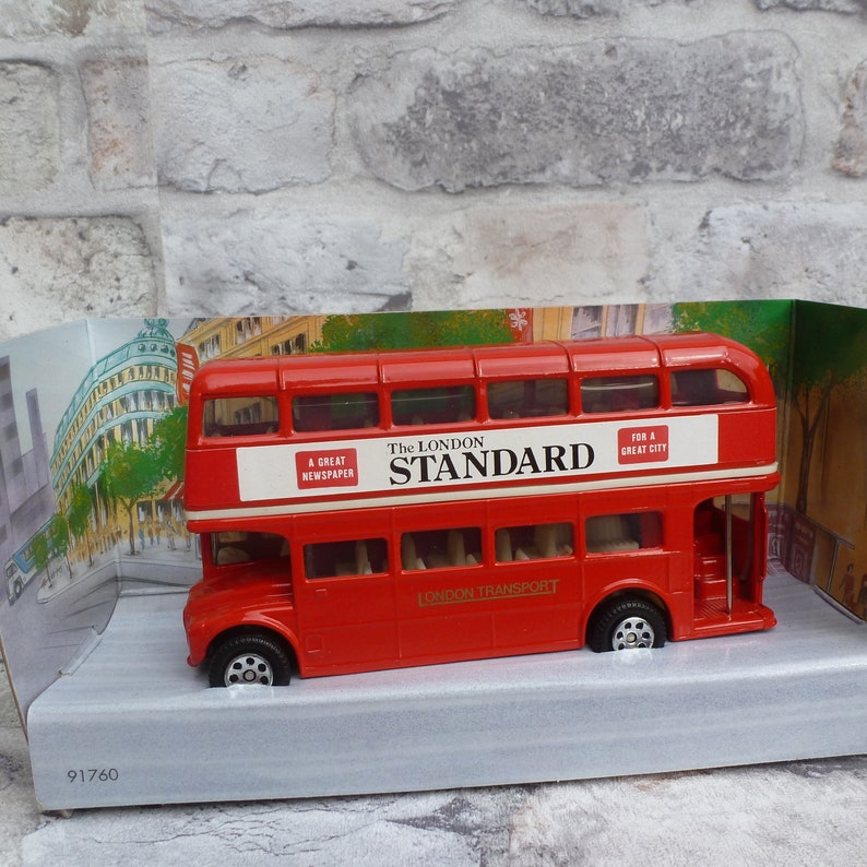 Red London Bus Routemaster Corgi Model Vehicle British - Etsy