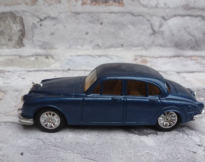 Blue Car 1950s Jaguar Mk 2 Classic Vehicle British Motoring Memories ...